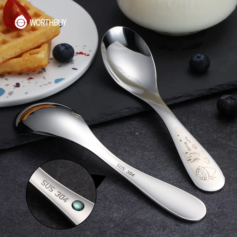 Cartoon Soup Spoon