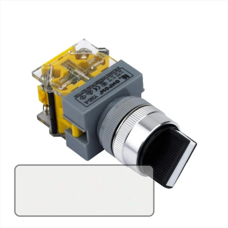 Hot wholesale y090 a series select knob switch from double 22 mm ...