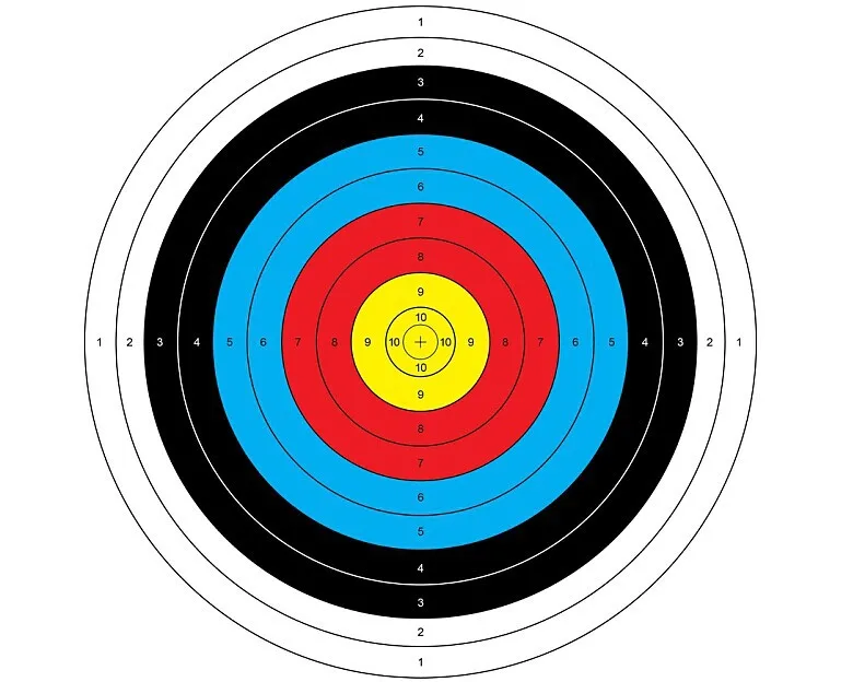10-pcs-sasaran-Kertas-60-60-cm-Shooting-Bullseye-Target-panahan-Lembar ...