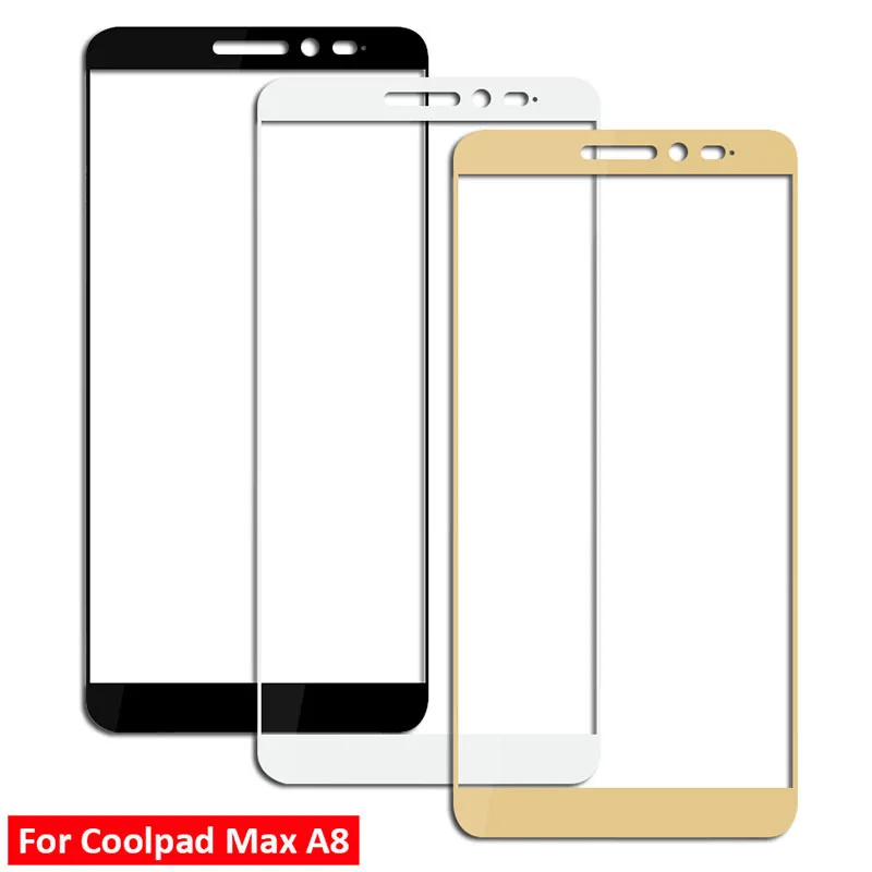 3d Tempered Glass For Coolpad Max A8 Full Cover High Quality 9h Film
