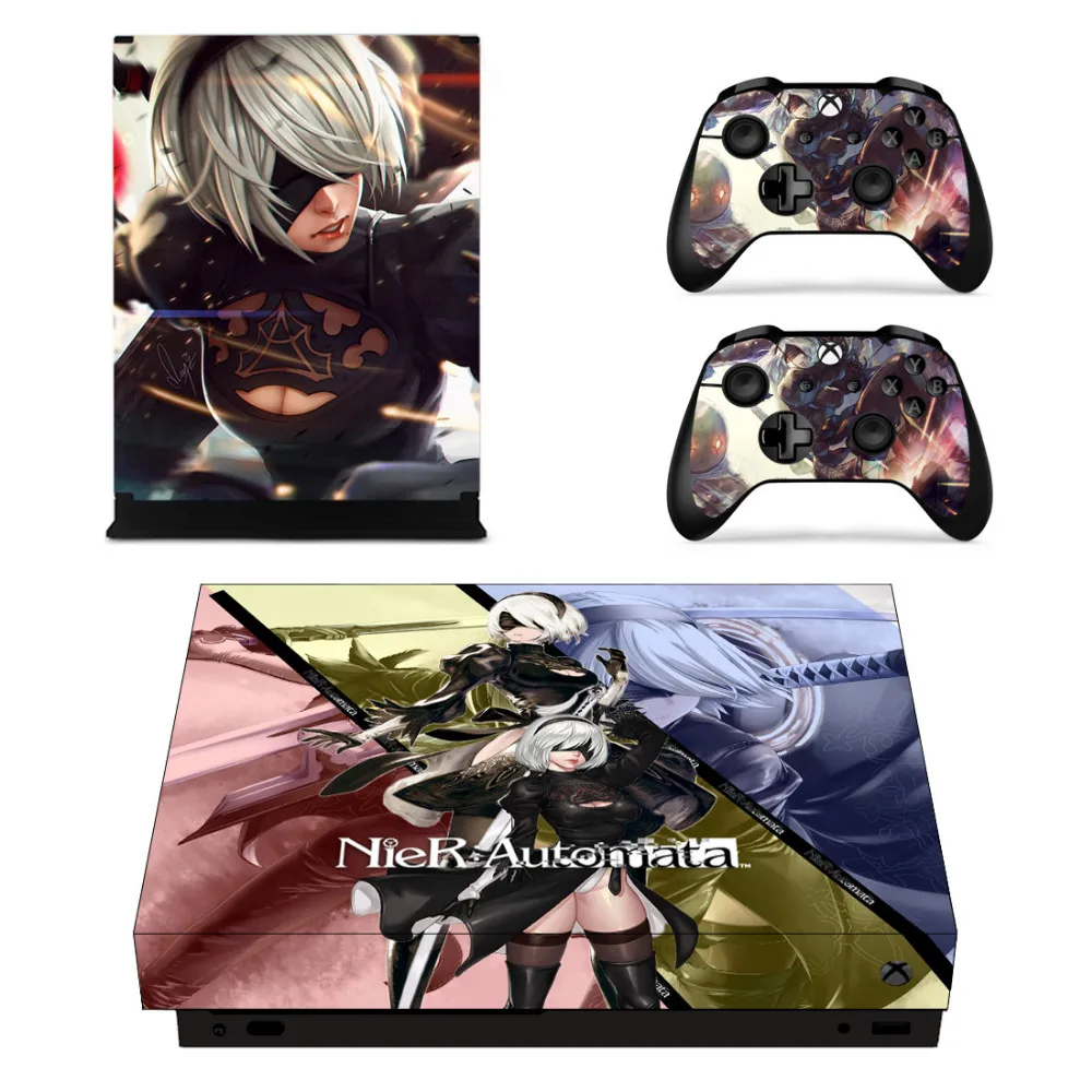 NieR Automata Skin Sticker for Xbox One X Console - ConsoleSkins.co