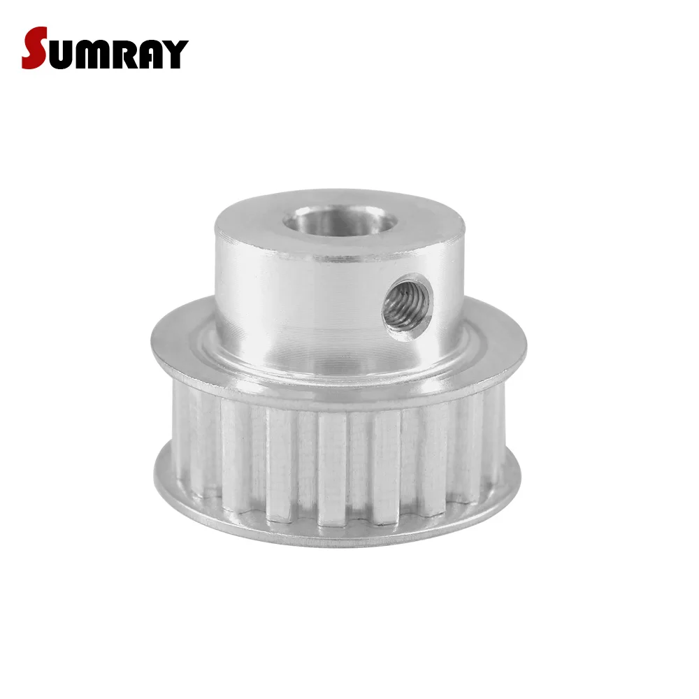 Sumray Xl 19t Timing Pulley 6/8/10/12/14/15mm Bore Tooth Belt Pulley ...