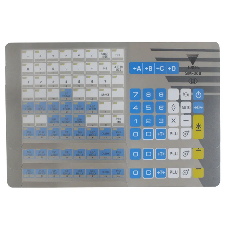 SEEBZ New English Version Keyboard Film For DIGI SM300 SM 300 Retail ...