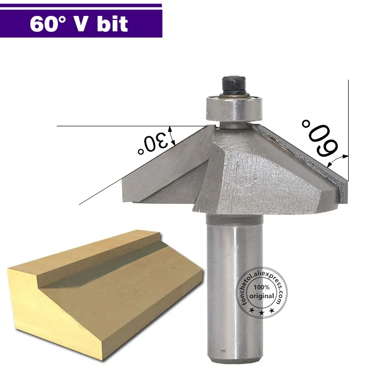 12-7mm-shank-1PCS-free-shipping-woodworking-router-bit-cnc-solid ...