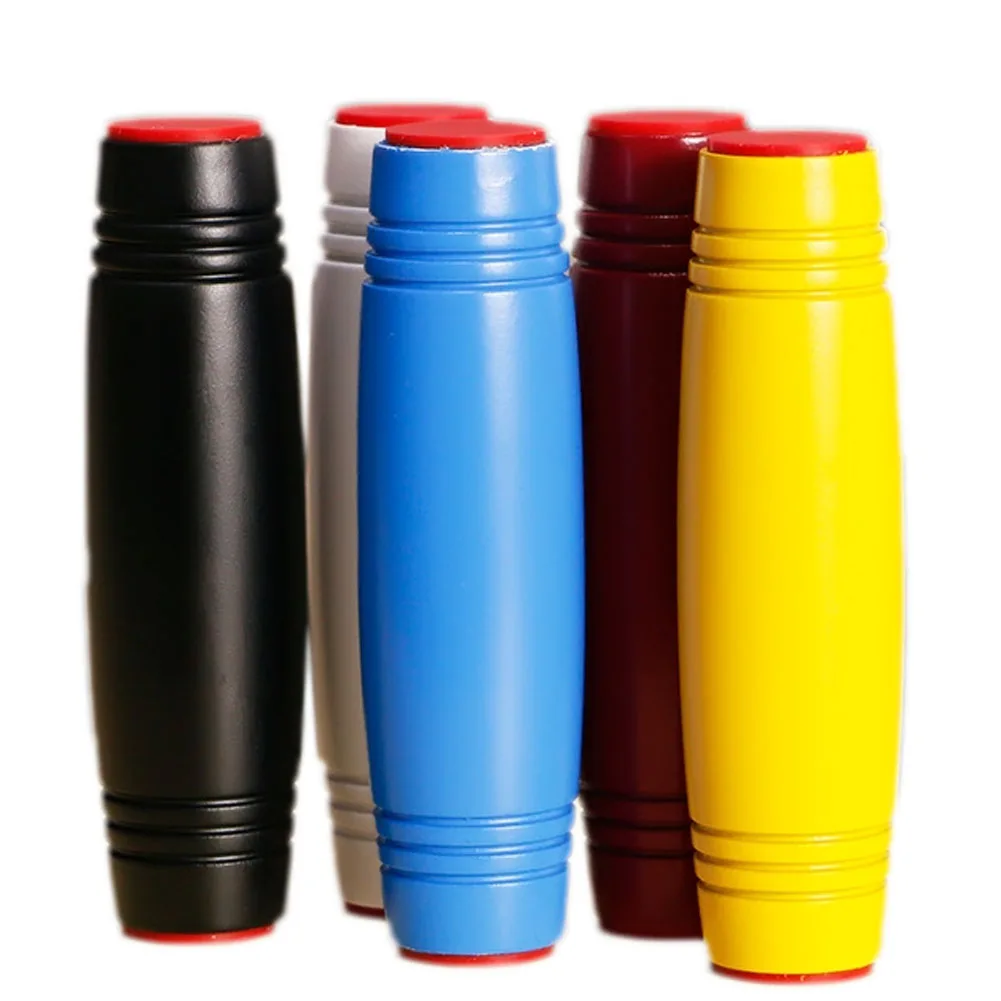 2018 Fidget Hand Finger Spinner flip bar Wood stick desktop flip toys ...