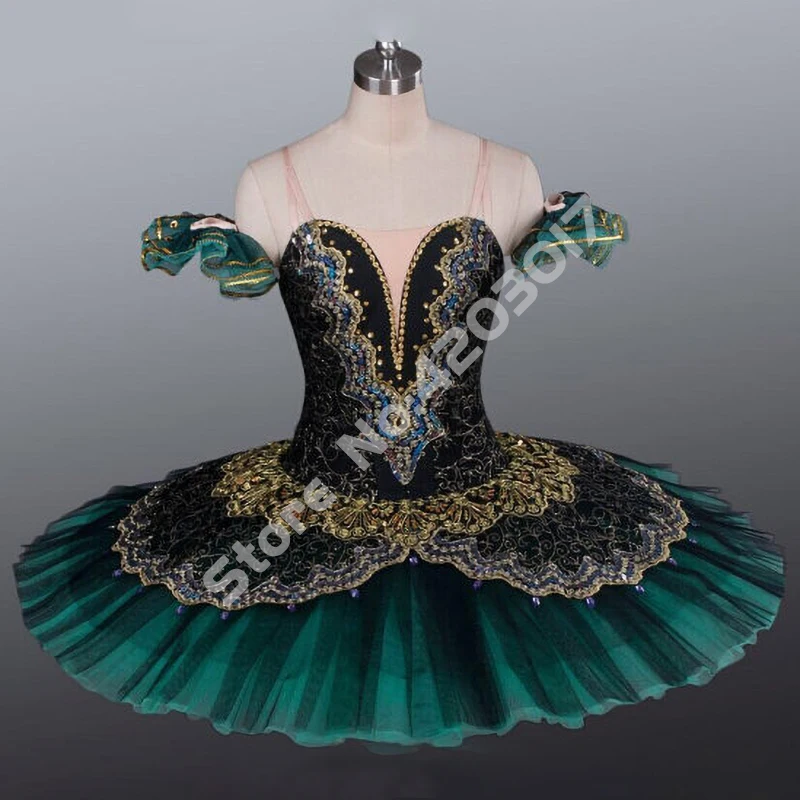 Vestido de Ballet profesional para mujer adulta, tutú con bordado ...