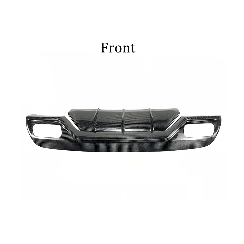 Класс углеродного волокна задний диффузор спойлер для Mercedes Benz ...