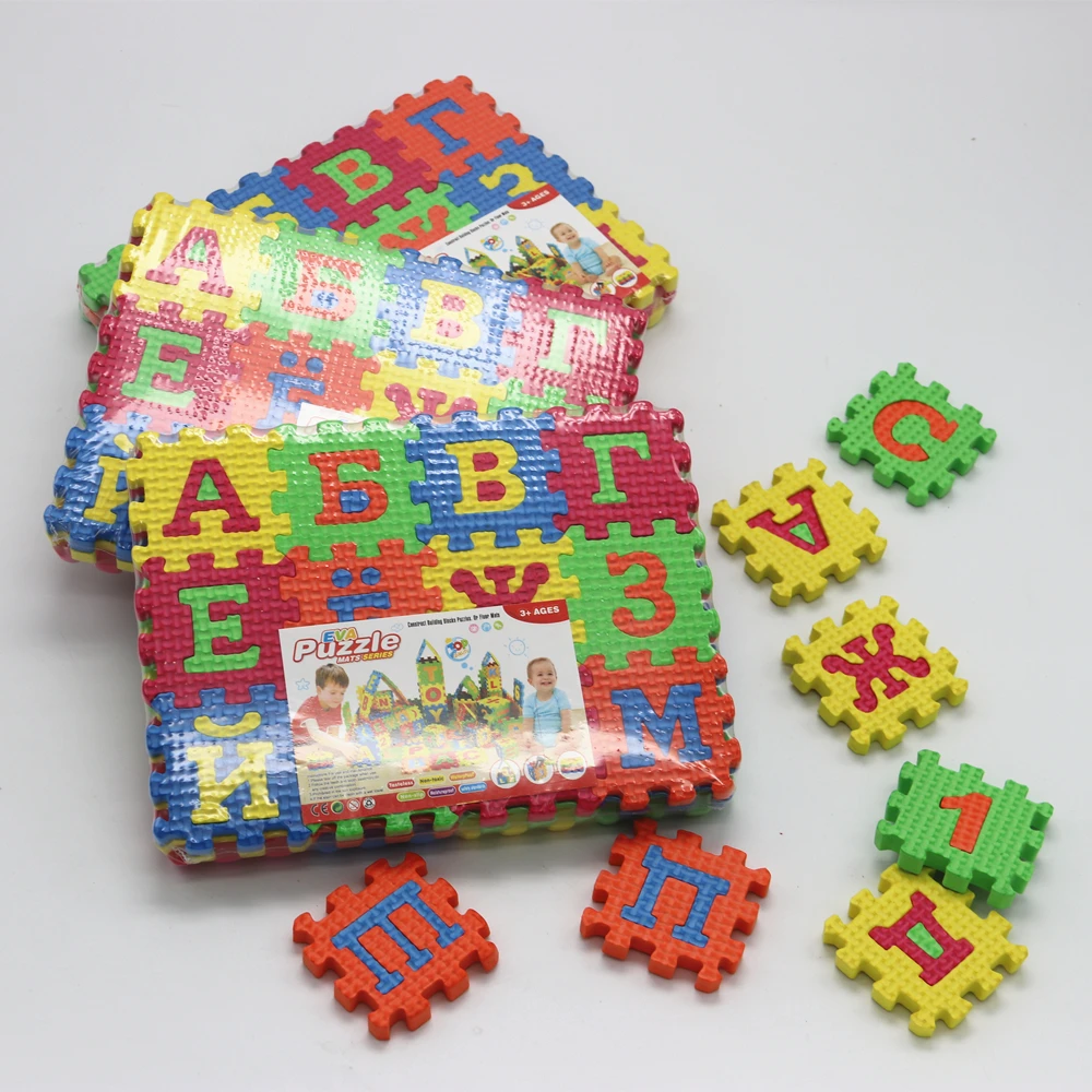 Aliexpress.com : Buy Russian alphabet letter toys Kids baby puzzle mats ...