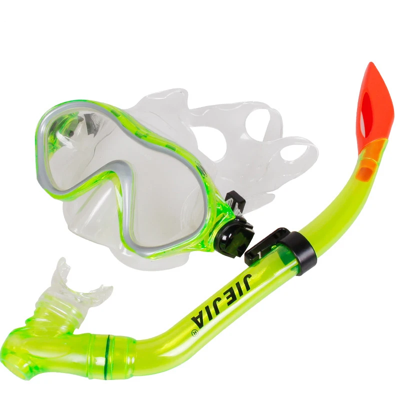 Professional Kids Diving Mask with Breathing Tube Snorkeling Set Anti ...