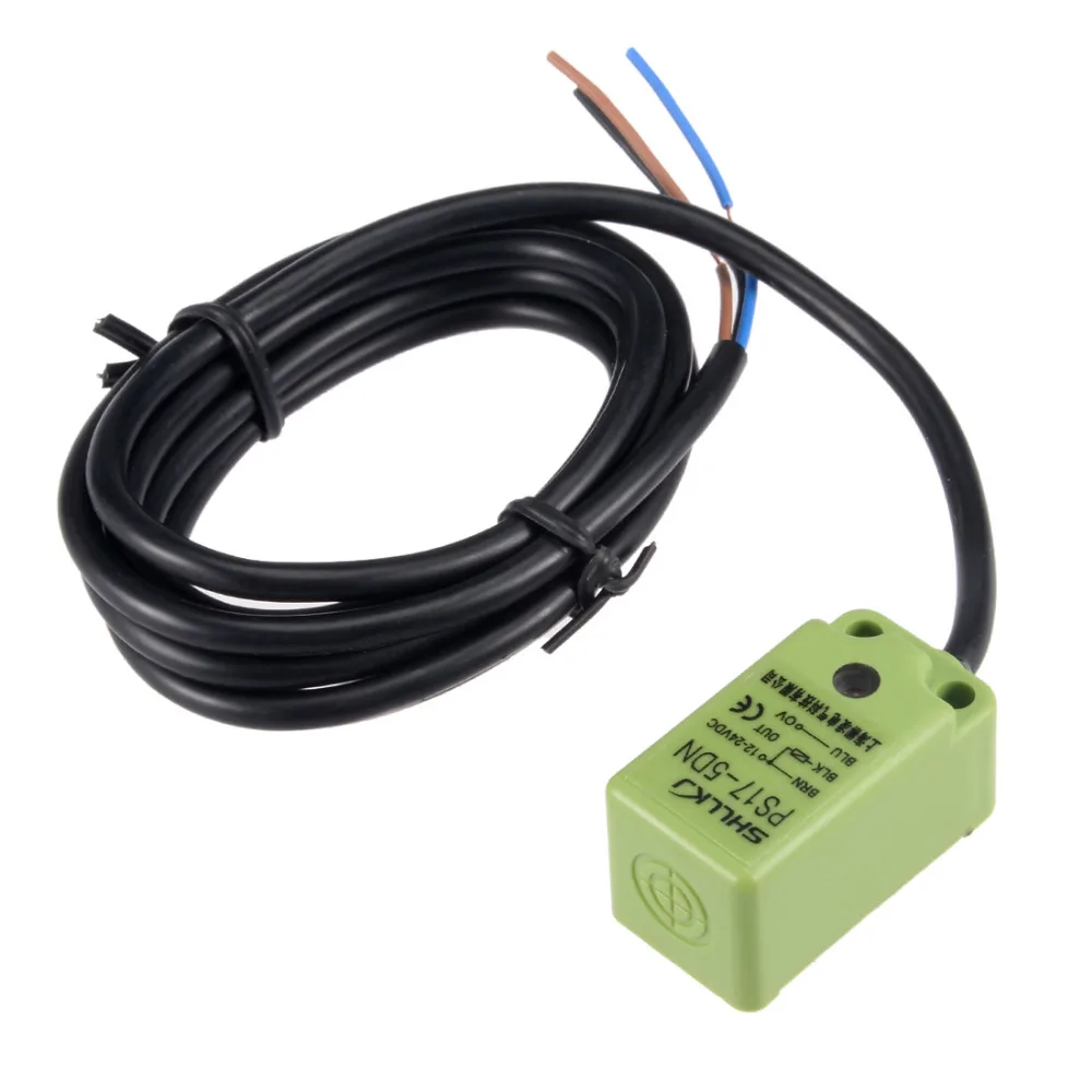 Uxcell 5mm Switches Inductive Proximity Sensor Switch Detector Npn No Dc 12 24v 300ma 3 Wire