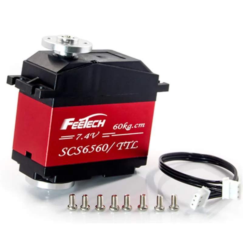 FEETECH-SCS6560-TTL-Serial-bus-High-Torque-Programmable-Robot-Servo-for ...