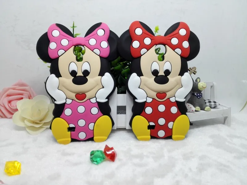 Fashion 3D Cute Batman Cartoon classical minnie mouse Silicone Soft ...