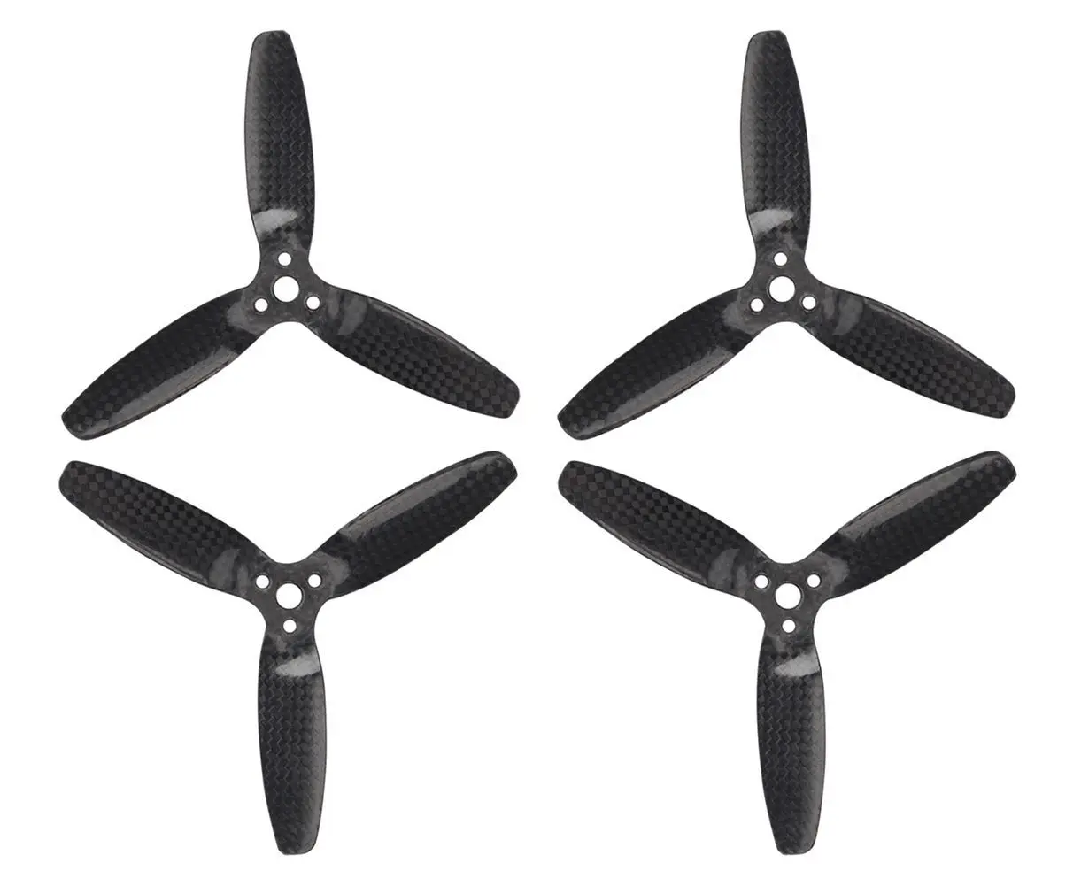 1 Pair ParrotBebop3.05042 Carbon Fiber 5 Inch Propeller for Rc ...