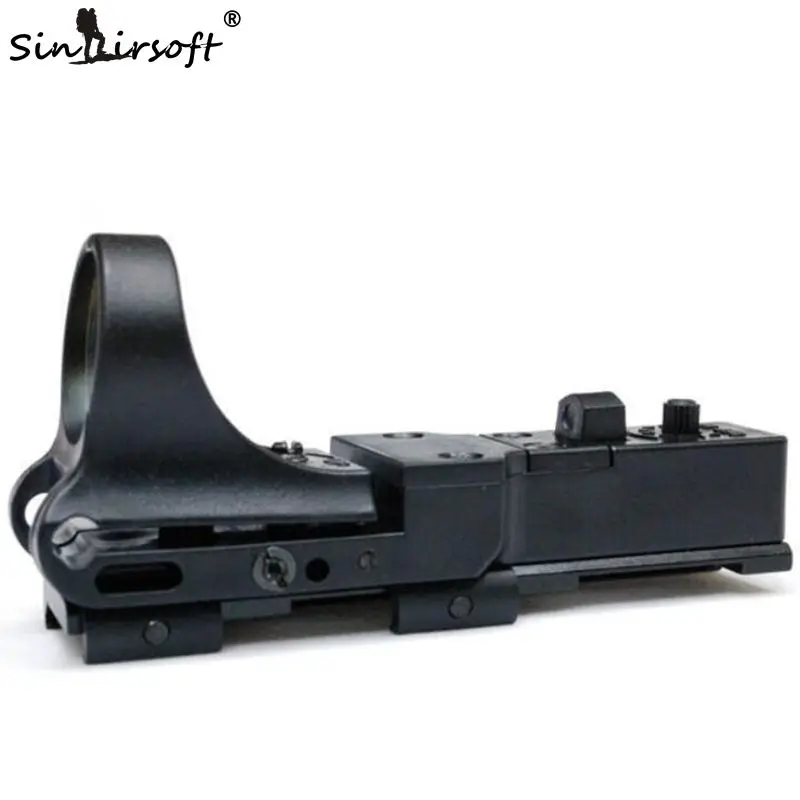 IPSC Send Fast Sporting Tactical Red Dot Scope Sight Windage Elevation ...