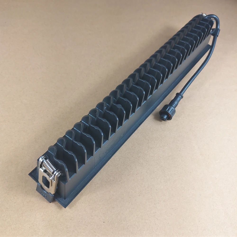 White/Black Finish Super Fins Heatsink DALI Triac 0-10V Dimmable LED ...