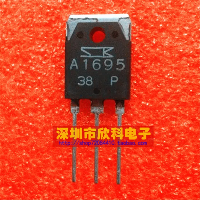 100PCS 2SA1695 A1695 audio power amplifier tube TO 3P power transistor ...
