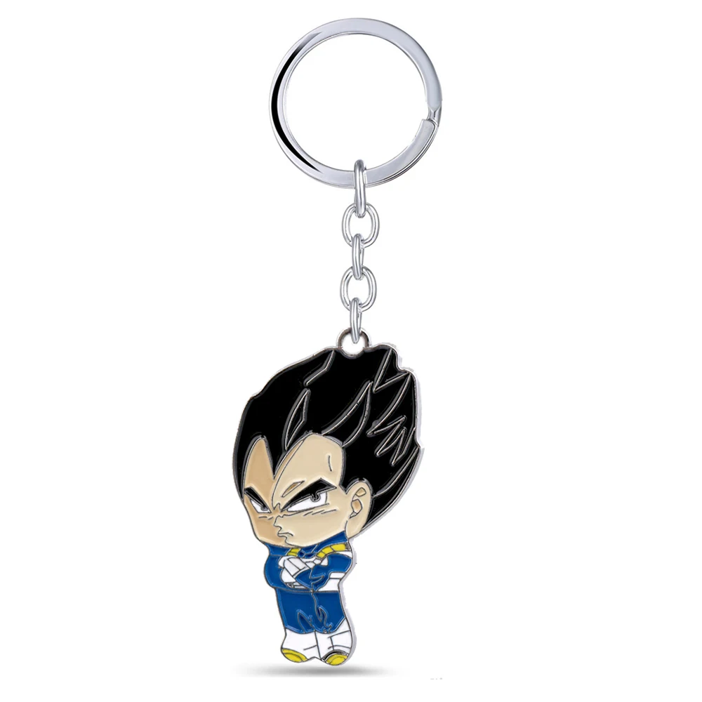 HSIC Anime Dragon Ball Z Keychain Super Saiyan Son Goku Gohan Vegeta ...