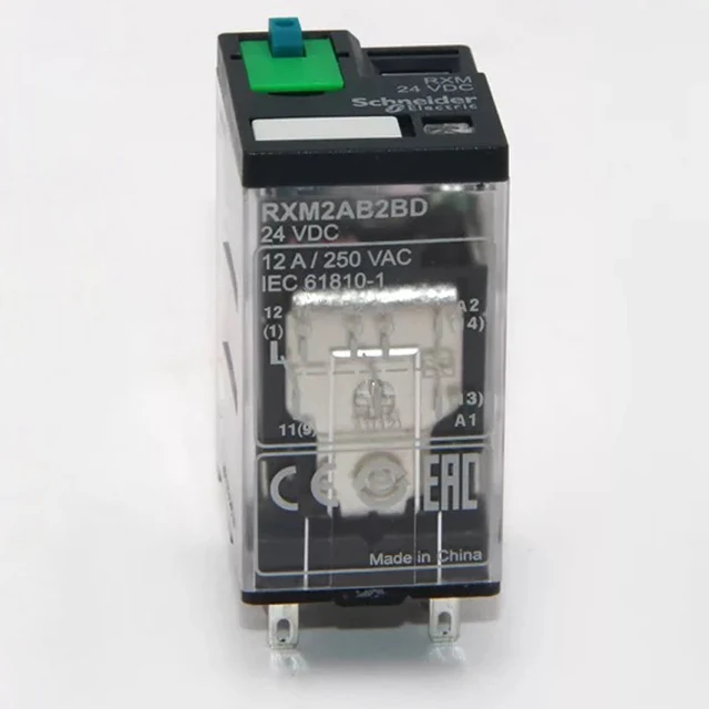Aliexpress.com : Buy 1 PC RXM2AB2BD Minature Plug In Relay 24 VDC New ...