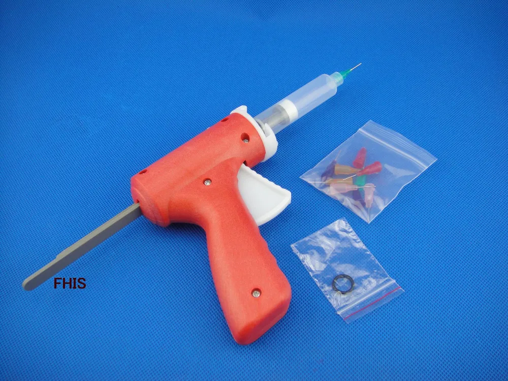 10ML manual syringe gun single liquid glue gun 10CC Common 1PCS + 10CC ...