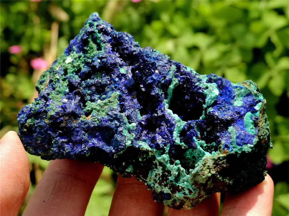 180g Top Natural Blue Azurite Crystal Specimen Healing - Stones ...