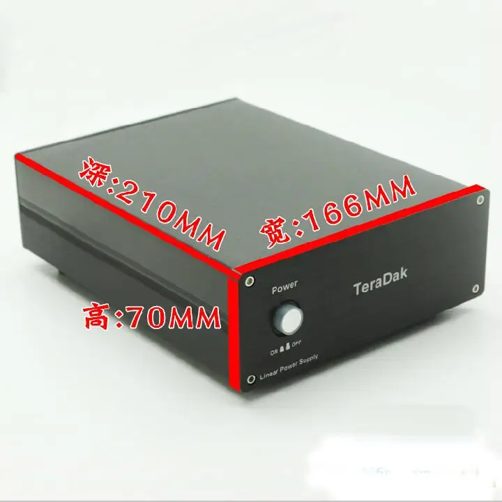 Teradak HiFi12V4A fieber power versorgung lineare netzteil 70W ...