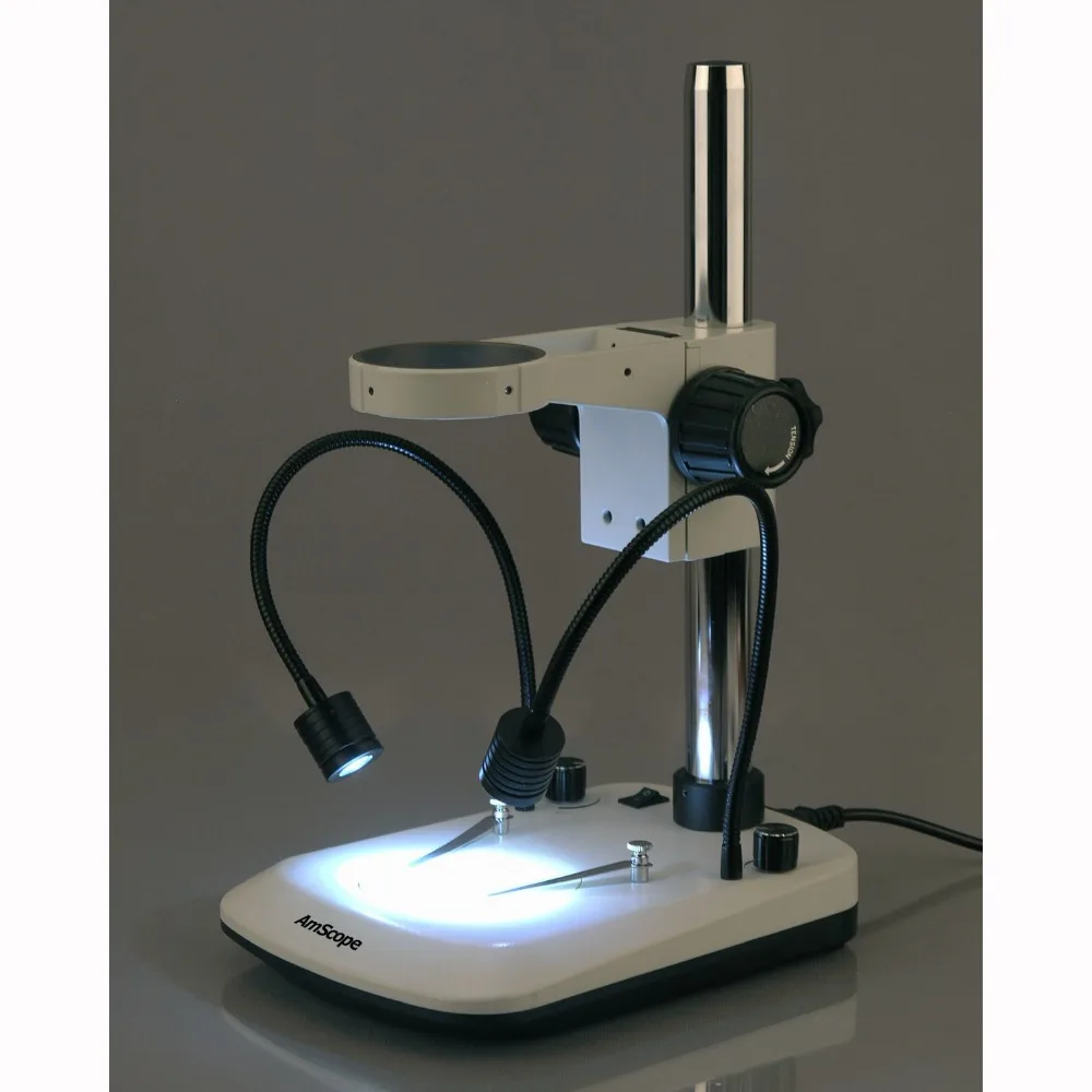 Table Stand-amscope Supplies Microscope Table Stand With Built In Dual ...
