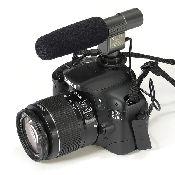 Discount !! Professional SG-108 3.5mm LED DV Stereo Shotgun Microphone ...