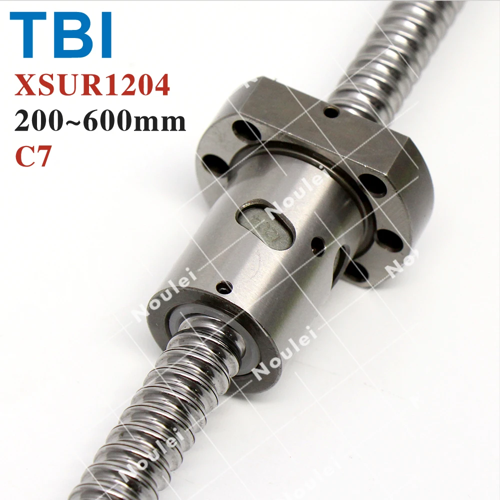 Tbi 볼 스크류 1204, 200mm ~ 600mm 볼 스크류 1204 + 볼 너트 sfu1204|ballscrew 600mm ...