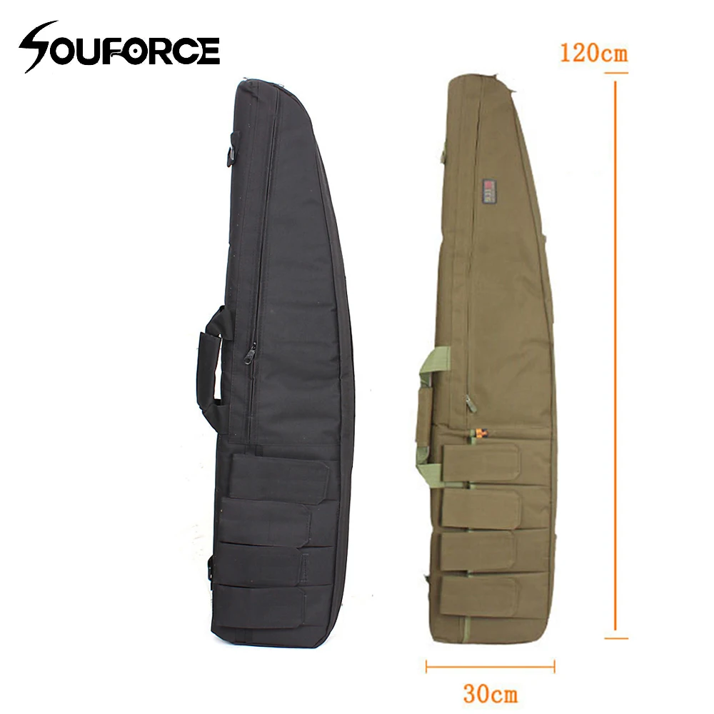 4 Color 120cm Tactical Gun Slip Bevel Rifle Bag Hunting Airsoft Gear ...