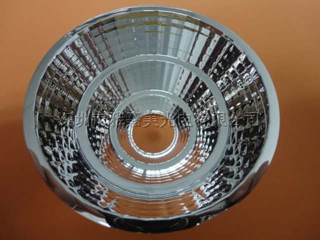 Plastic COB Reflector Diameter 92MM 15 Degree and 24 Degree, Integrated Light Source Reflector ...