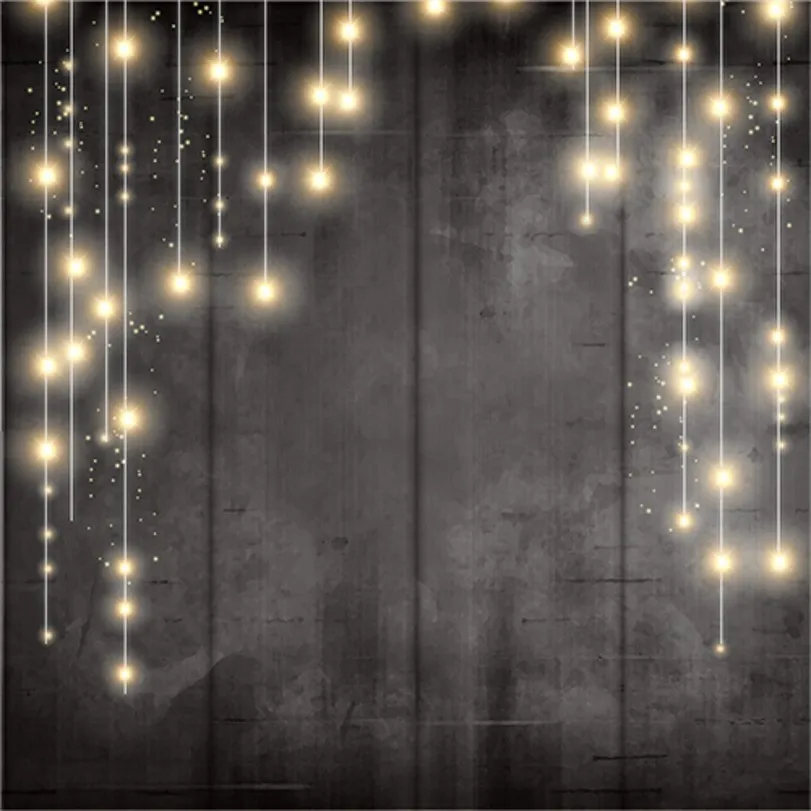 String Gold Light Brown Wood photo backdrop Vinyl cloth High quality ...