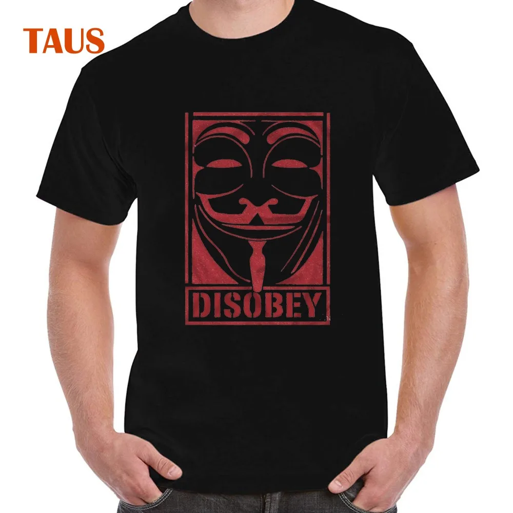 Disobey T Shirt 100% CottonNew Men'S Fashion Short Sleeve T Shirt Mens ...