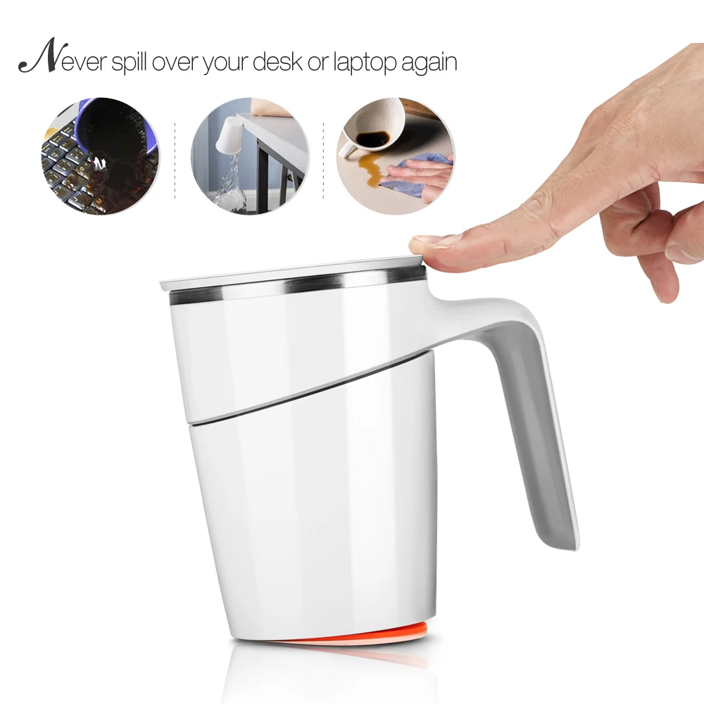 iRULU New Band Vacuum Suction Bottom Stainless Steel Mug Cup Hot Water ...