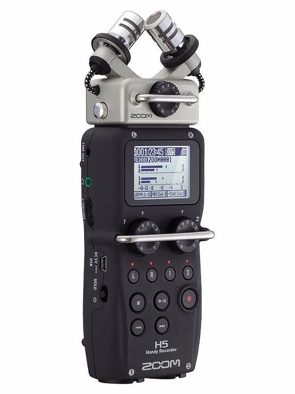 Hot In stock ZOOM H5 professional handheld digital recorder Four Track ...