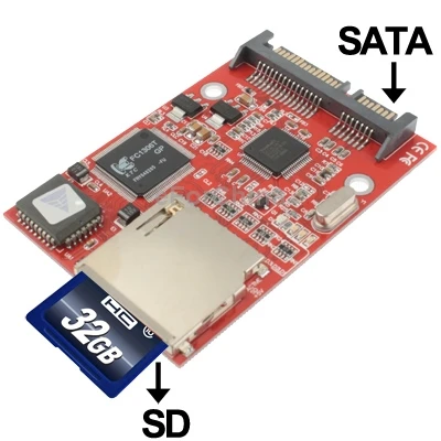 Online Buy Wholesale sd card sata adapter from China sd card sata ...