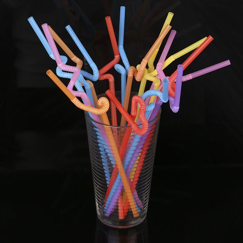 10000pcs/bag one time color plastic arts straw for kinds of party child ...