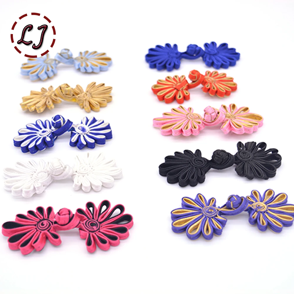 New arrived 78mm length 5pcs/lot colorful frog button handmade ...