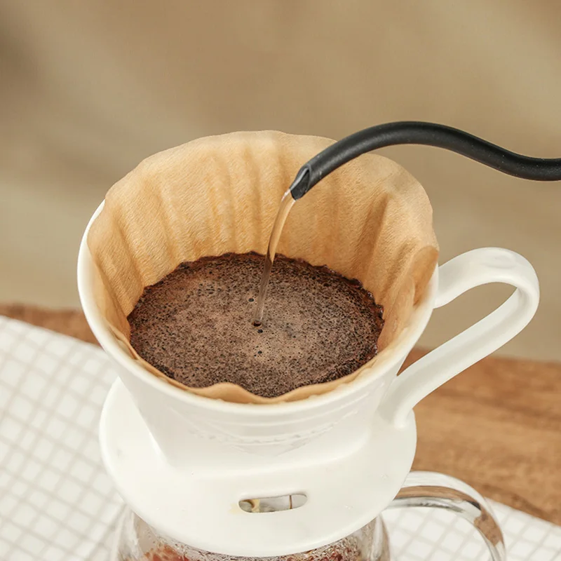 100PCS Coffee Filter Hand Drip Paper Espresso Filter Best Price in