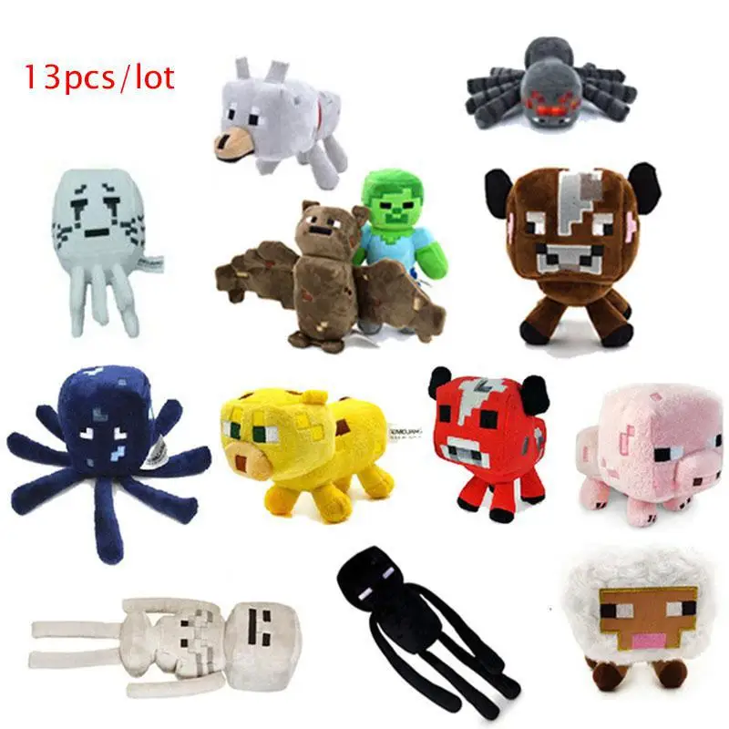 Free Shipping Minecraft plush toy Brinquedos Toys High Quality Plush ...