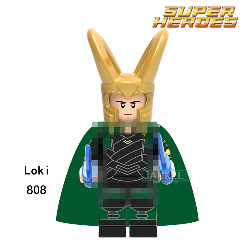 Single Sale Building Blocks Loki Super Heroes Interesting Model Toys ...