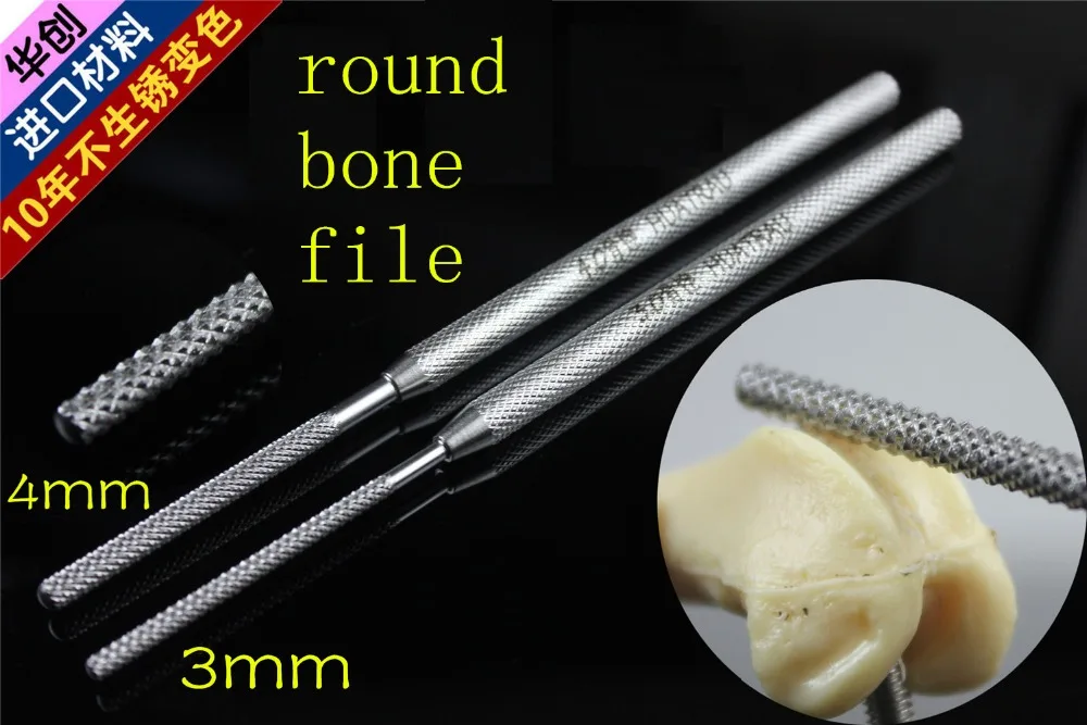 medical Small animal orthopedic instrument stainless steel round bone ...