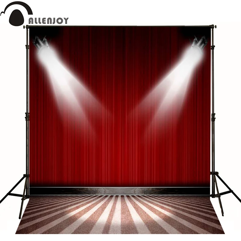 Allenjoy Photographic Background Light Red Carpet Catwalk Photography ...