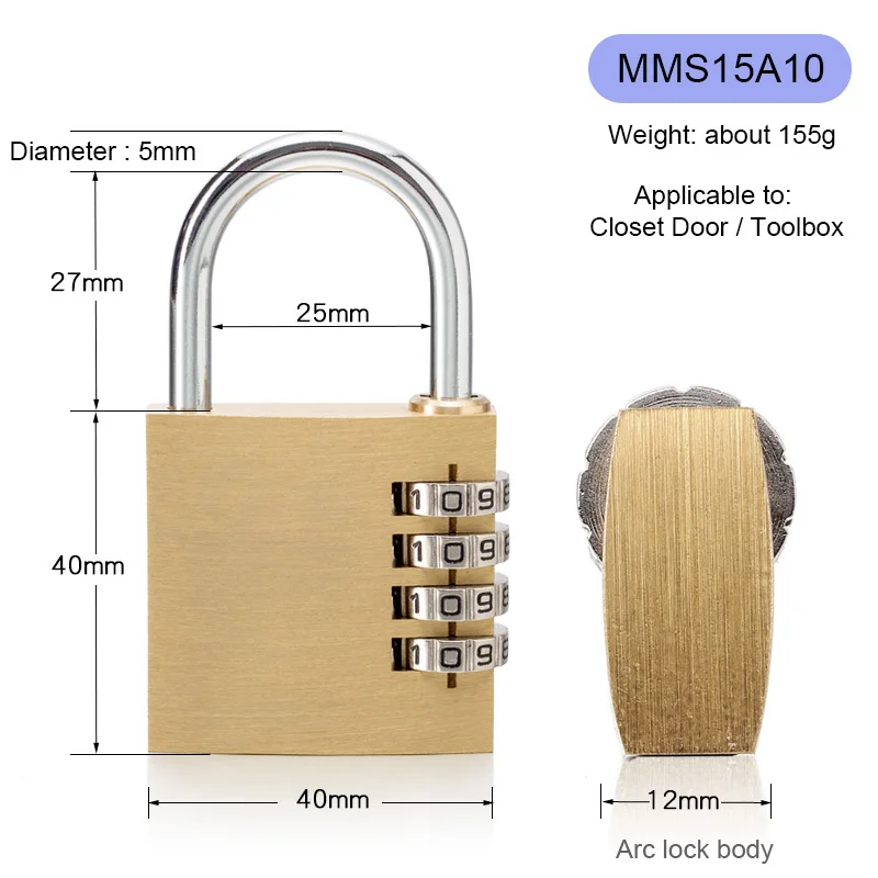 Padlock with for multiple entry codes - fesssexy