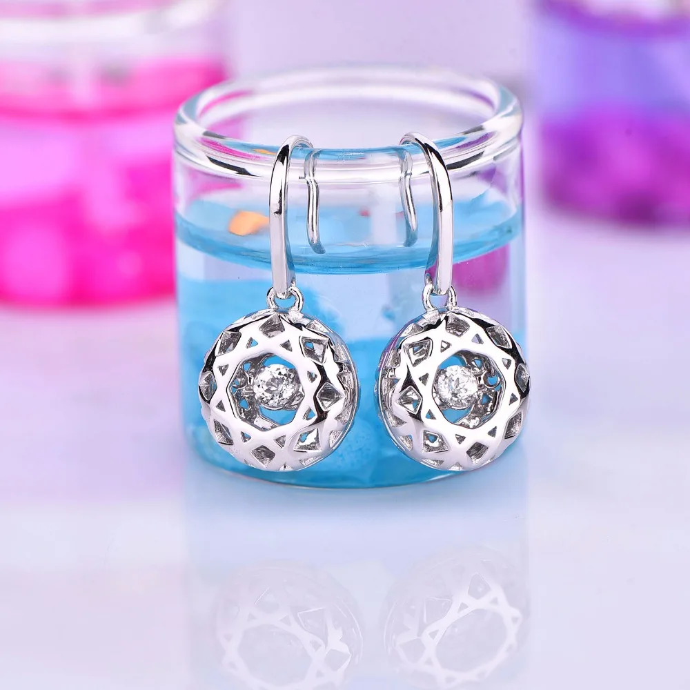 YL Trendy Earrings 925 Sterling Silver Hanging Earrings Long for Women ...