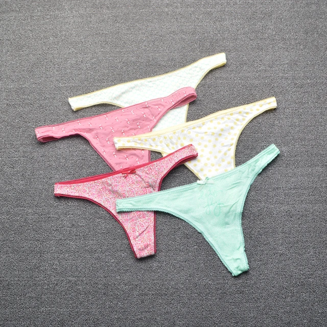 Funcilac Women Sexy Panties Cotton G Strings Women Thong Underwear Sexy
