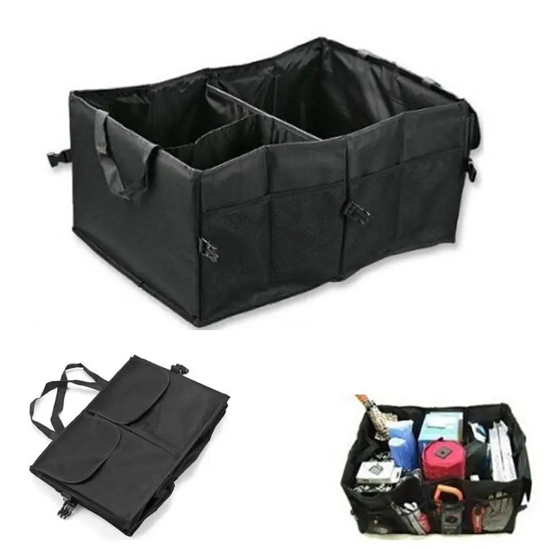 Folding Waterproof Car Boot Storage Bag Oxford Fabric Box Toolbox ...