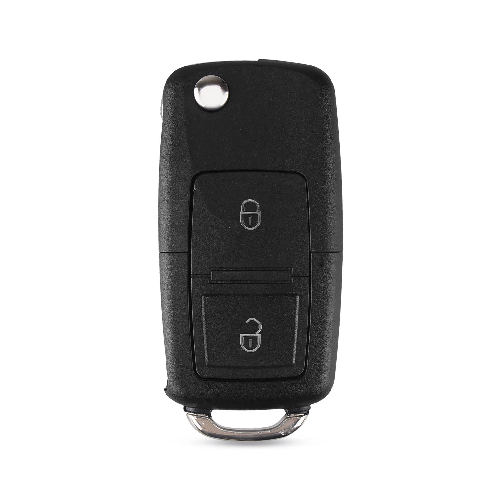 2 buttons Folding Car Key Remote Key Flip Folding Key Shell Case Fob ...