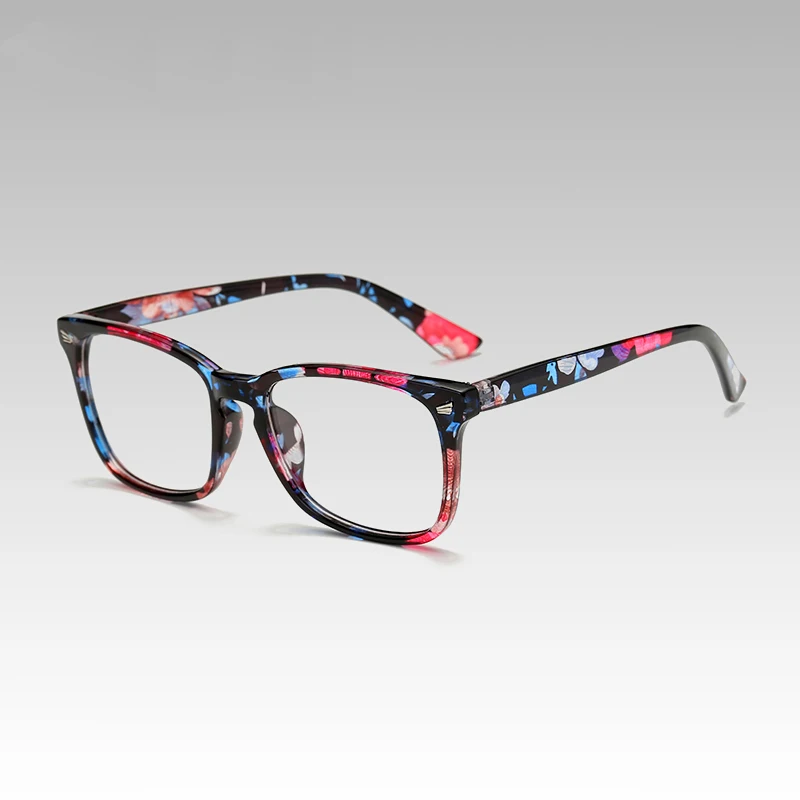 Classic Vintage Transparent Glasses Unisex Square Eyeglasses Frame ...