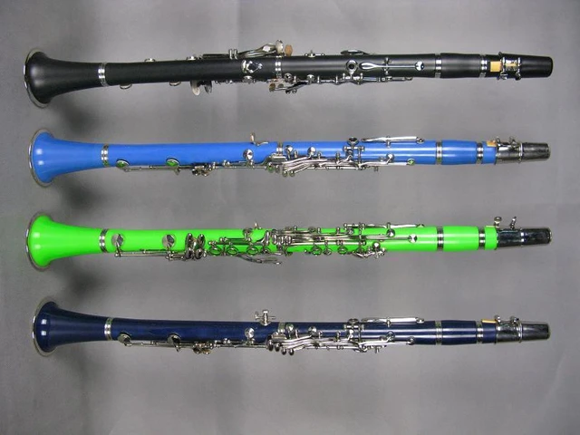 Blue Clarinet Instrument