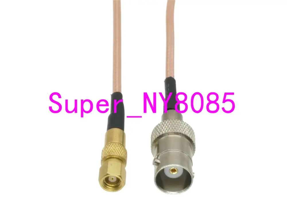 RG316 BNC 암 잭 SMC 암 잭 스트레이트 RF 점퍼 피그 테일 케이블 6 인치 ~ 3FT|커넥터| - AliExpress